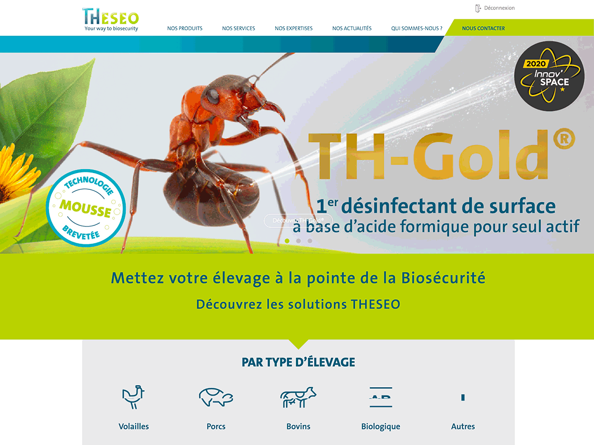 Theseo Biosecurity | La biosécurité pour votre élevage